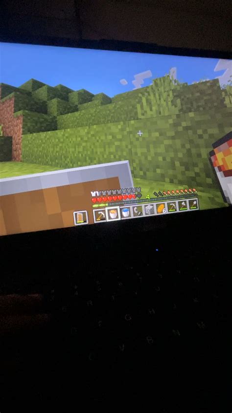 Found This Happening Today In Java 120 Glitching Out Lawa Rminecraft