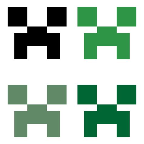 Minecraft Creeper Face Printable Plan Your Year Easily