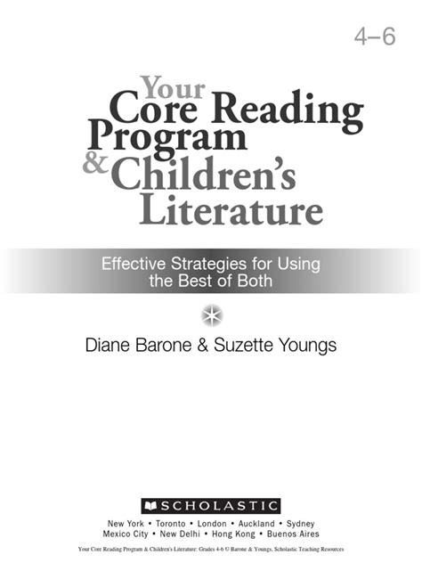 Your Core Reading Program Gr 4 To 6 Pdf Reading Comprehension