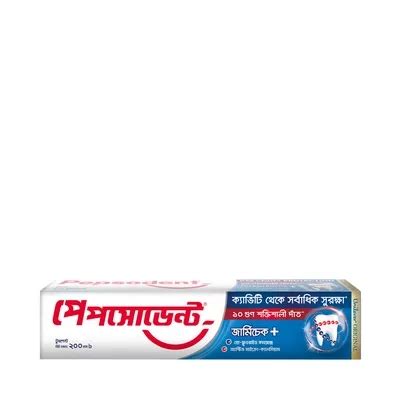 Pepsodent GermiCheck Toothpaste 200 Gm Drotobuy Online Multitasking