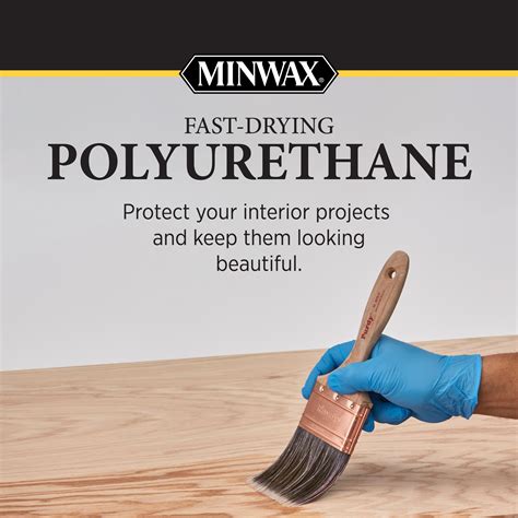 Minwax Fast Drying Polyurethane Spray Protective Wood Finish Warm
