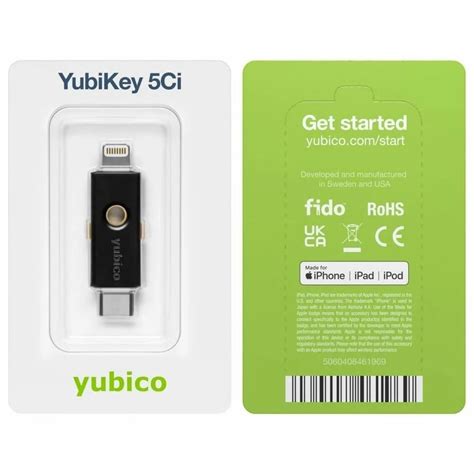 Plastic Yubico Yubikey 5ci Two Factor Authentication Security At ₹ 10500 In Jaipur
