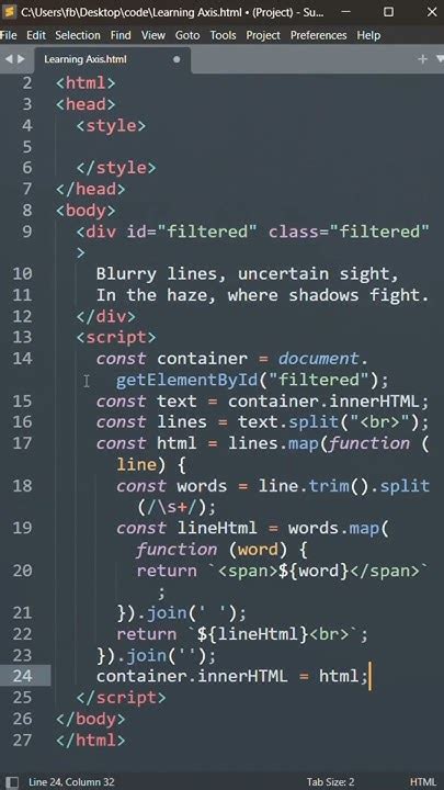 Unveiling Blur With Html And Css Youtube