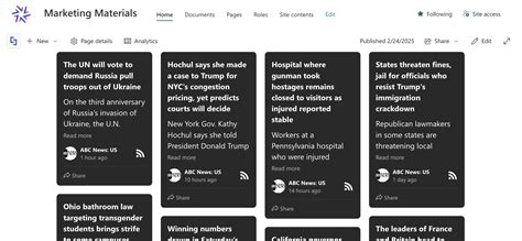 How To Embed Rss Feeds Into A Sharepoint Site Shortpoint Support