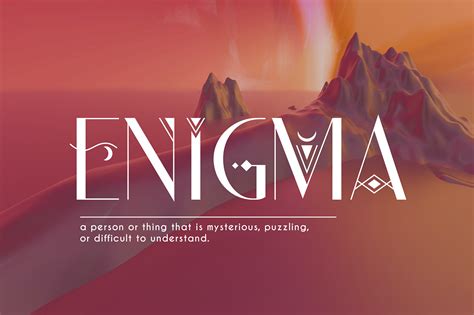 Alchemia Mystical Sans Serif Font Behance