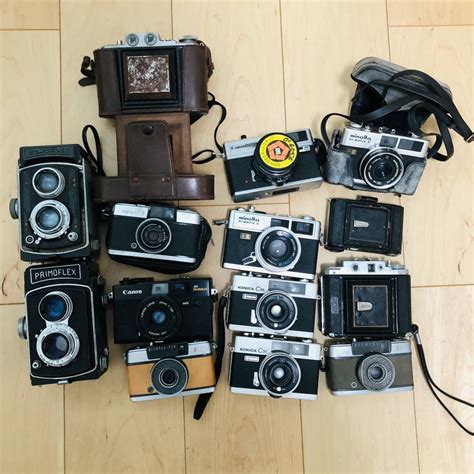 Yahoo オークション ジャンク レトロフィルムカメラ スプリングカメ