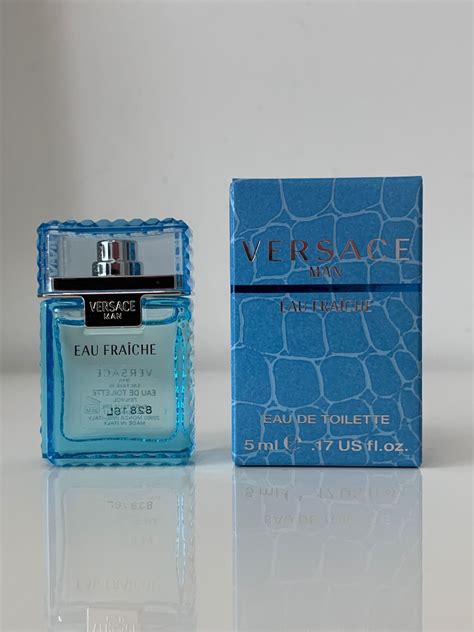 Versace Man Eau Fraiche Eau De Toilette 5ml Miniature Lazada Singapore