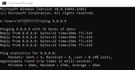 Cómo hacer ping a una dirección IP en Windows Linux y macOS