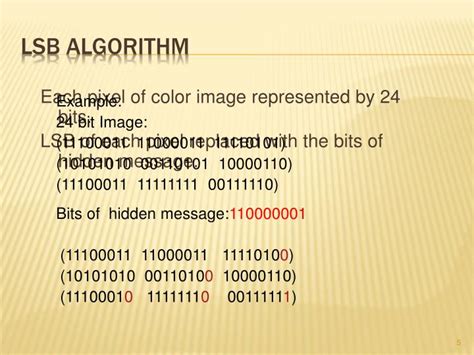 Ppt Least Significant Bit Steganography Powerpoint Presentation Id