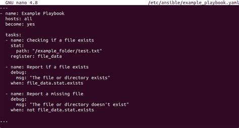 Ansible Check If File Or Directory Exists With Examples