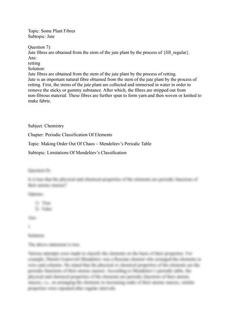 Solution Chemistry Separation Of Substances Methods Of Separation