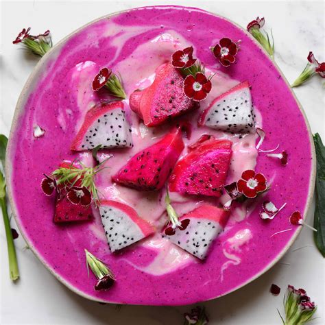 Pink Pitaya And Raspberry Swirl Smoothie Bowl Alphafoodie