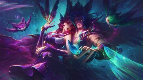X Resolution Xayah Rakan League Of Legends Guardians P Resolution Wallpaper