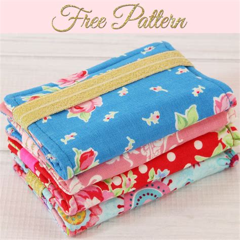 Diy Card Holder Fabric Card Holder Tutorial Treasurie
