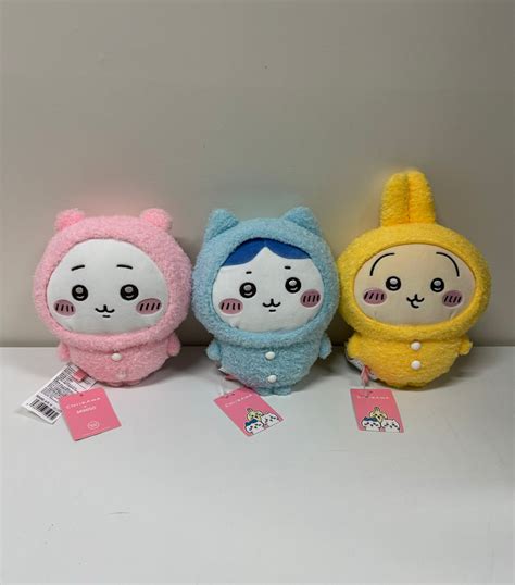 Chiikawa X Miniso Chiikawa Hachiware Usagi Pajamas Plush Doll 30cm