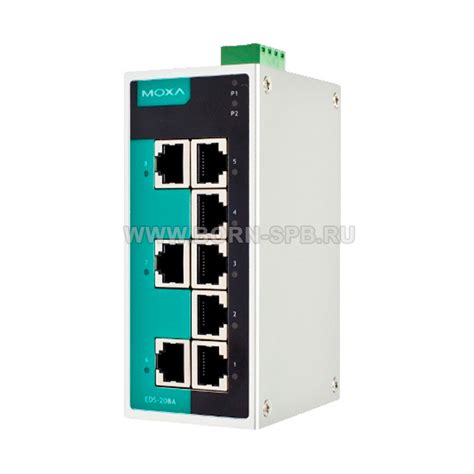 Уличный коммутатор Moxa EDS-208A-T — купить, цена, отзывы, характеристики