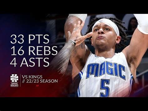 Paolo Banchero stats: How has the rookie fared in the 5 major statistical categories this season?