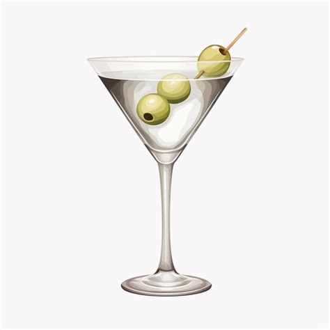 Premium Photo There Is A Martini Glass With Olives In It Generative Ai
