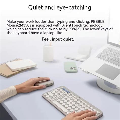 Logitech Pebble Two In One Wireless Mouse K Bluetooth Keyboard Set Joojoobees