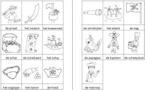 Kringactiviteit Woordweb Piraten Juf Milou
