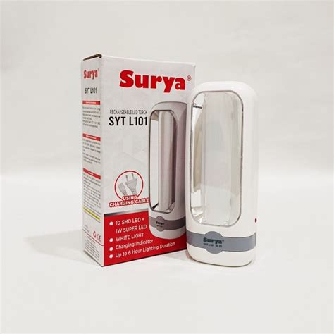 Jual Lampu Emergency LED SURYA Lampu Senter Charge LED SYT L101 SYT L 101 Kab Karawang