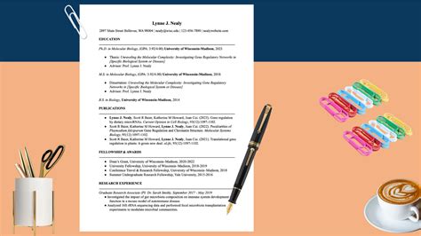 Postdoctoral Cv Template Tempalyst