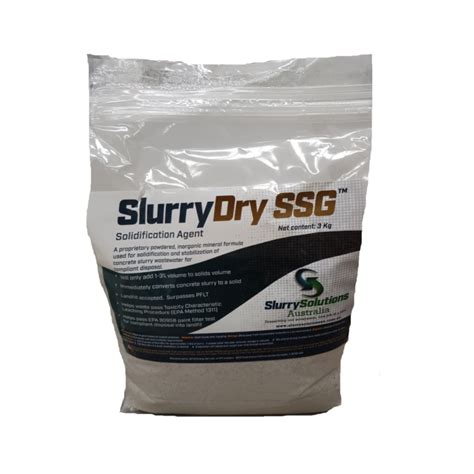 Slurrydry 3kg Solidification Agent All Preparation Equipment