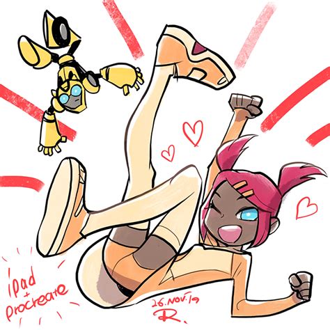 Bumblebee And Sari Sumdac Transformers And 1 More Drawn By Ricken
