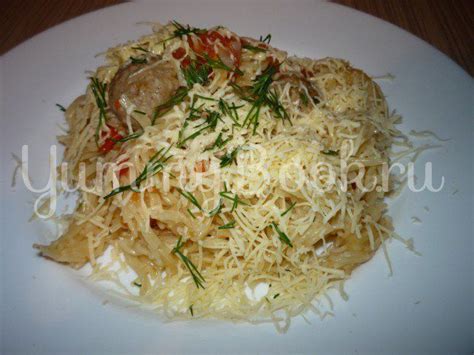 Макароны "Паутинка" по-быстрому из мультиварки - простой и вкусный ...