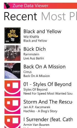 Using The Zune Web Api On Windows Phone 7 · Den Delimarsky