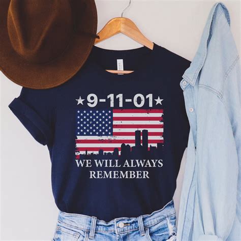 911 Shirt September 11th 21st Anniversary Tshirt Patriot Day 9 11