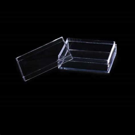 70x50x22mm Clear Hard Plastic Box Rectangular Ps Food Safe Candy Package Box With Lid