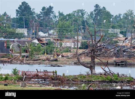 Part Of The Damage From The April 27 2011 Tuscaloosa Alabama Tornado