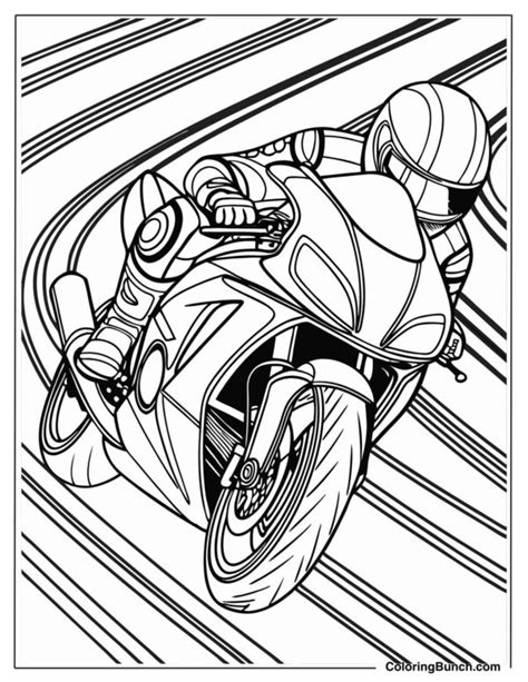 Motorcycle Coloring Bunch