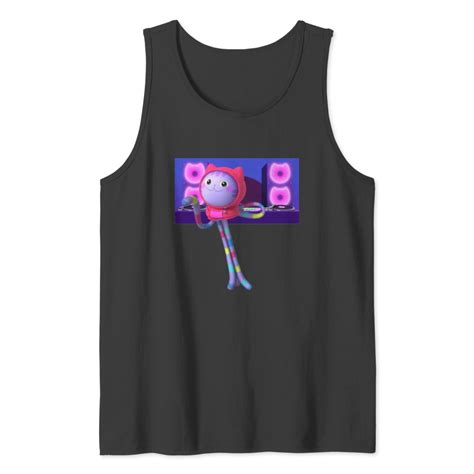 Gabbys Dollhouse Dj Catnip Tank Tops Sold By Limaverdejoana Sku