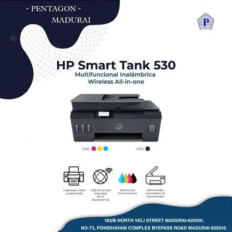 Hp Smart Tank 530 Printer For Office At Rs 19000 In Madurai Id
