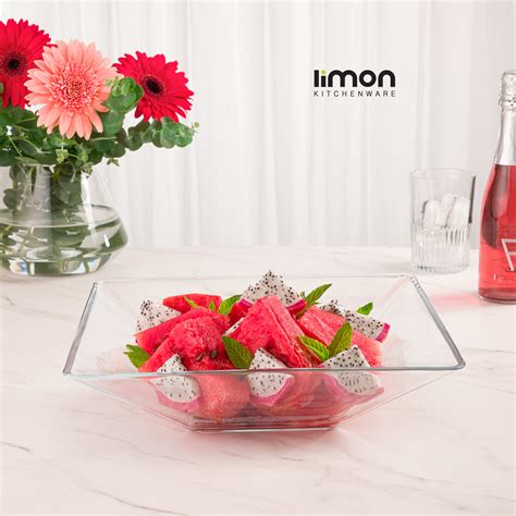 Glass Fruit Bowl Limonuae