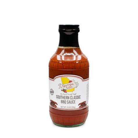 Southern Classic Bbq Sauce — Georgia Salsa