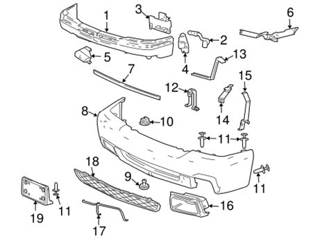 Bumper And Components Front For 2006 Chevrolet Silverado 1500
