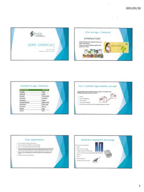 Agro Chem Slides Pdf