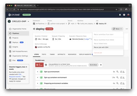 How To Ssh Into Docker Containers Circleci