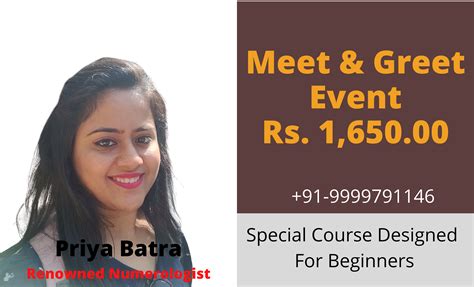 Meet And Greet Event Best Numerologist In India