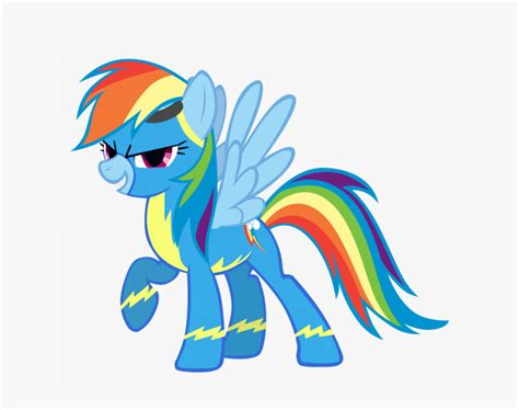 Mlp Rainbow Dash Wonderbolt Hd Png Download Kindpng