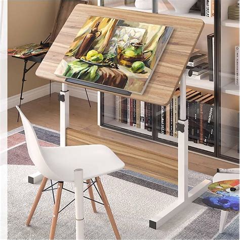 Extra Large Artist Drafting Table Height Adjustable And Tilting Drawing