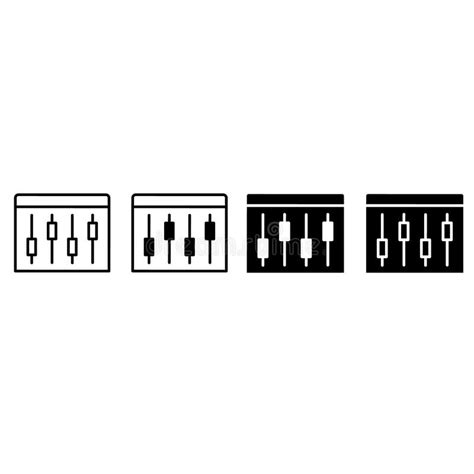 Setup Icon Vector Set Settings Illustration Sign Collection Menu