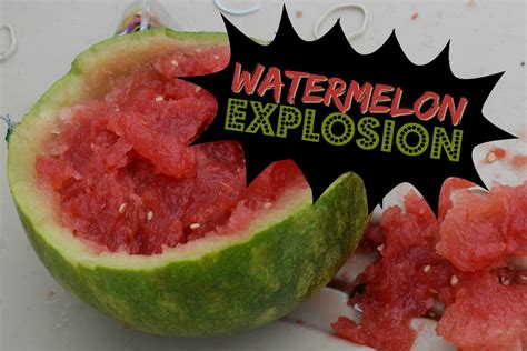 🍉 Exploding Watermelon Science Experiment For Summer