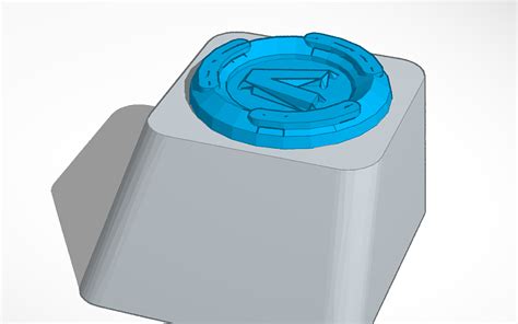 3d Design Fortnite Keycap Tinkercad