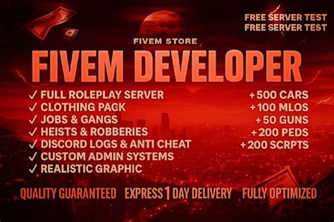 Fivem Entwickler Lua Fullstack Esx Qbcore Qbox Heldernf Esx