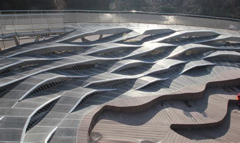 Linear Building Up In The Trees