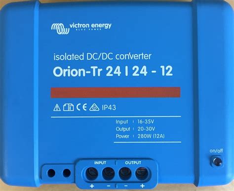 Victron Energy 24v24v 12a Orion Tr Isolated Dc Dc Converter